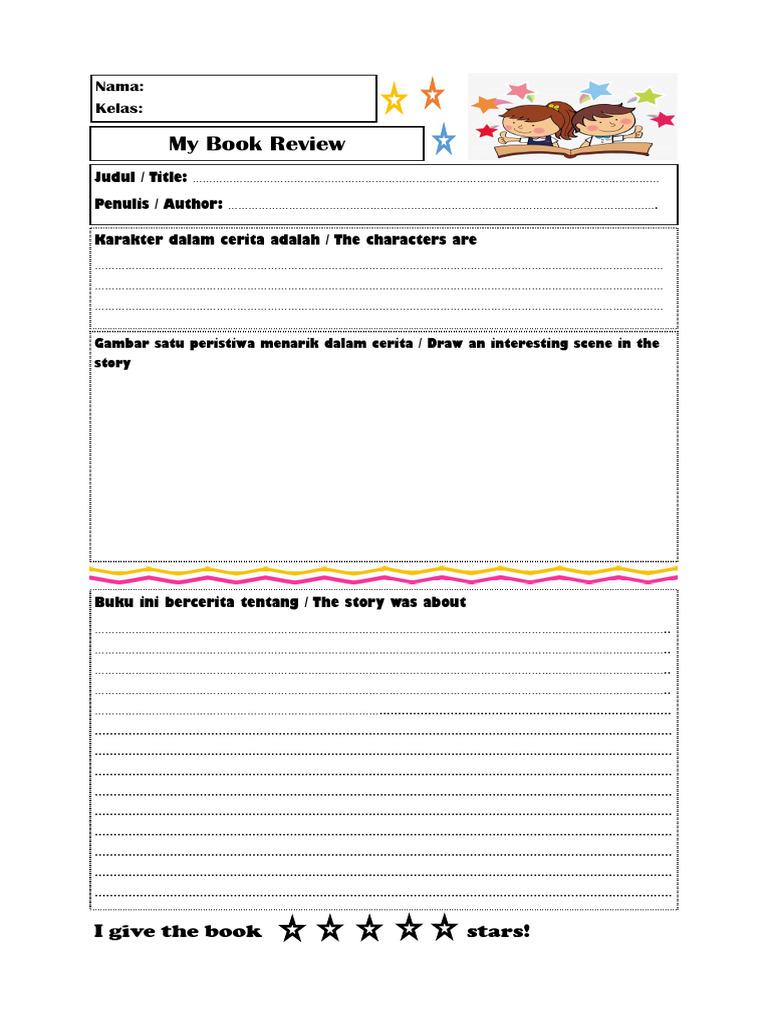 Book review grade 3-4 | PDF