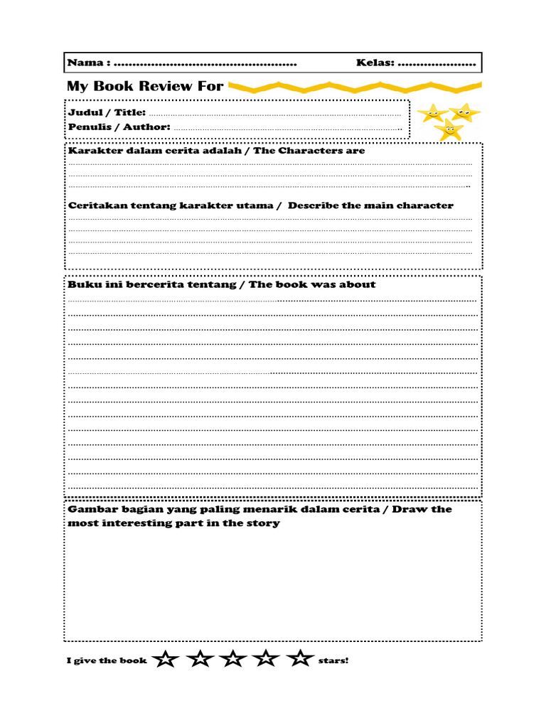 Book Review Grade 5-6 | PDF | Poetry | General Fiction