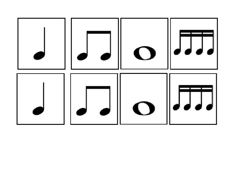 Figuras Ritmicas Basicas CLASE 3 | PDF