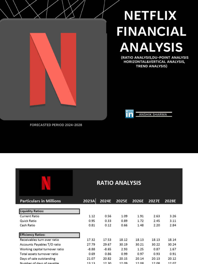 RATIO NETFLIX_merged | PDF | Equity (Finance) | Expense