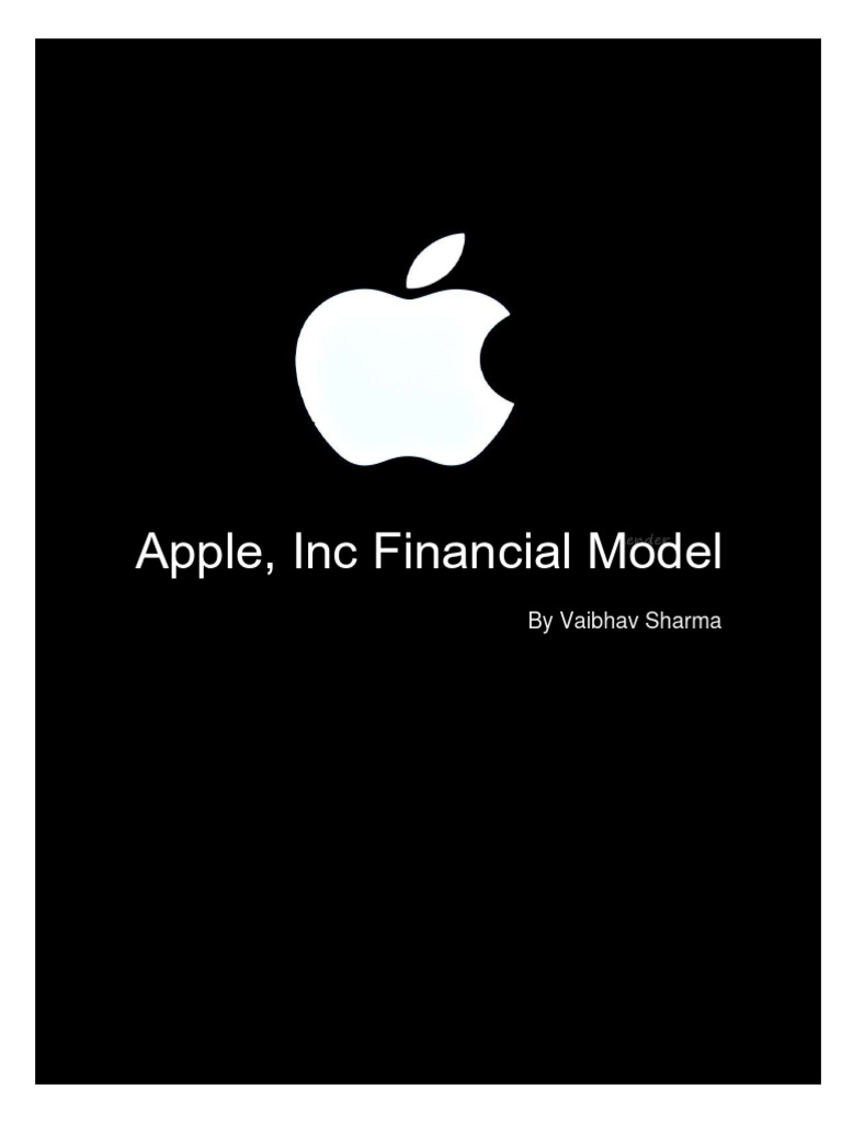 Apple Inc Financial Model Overview | PDF | Equity (Finance) | Apple Inc.