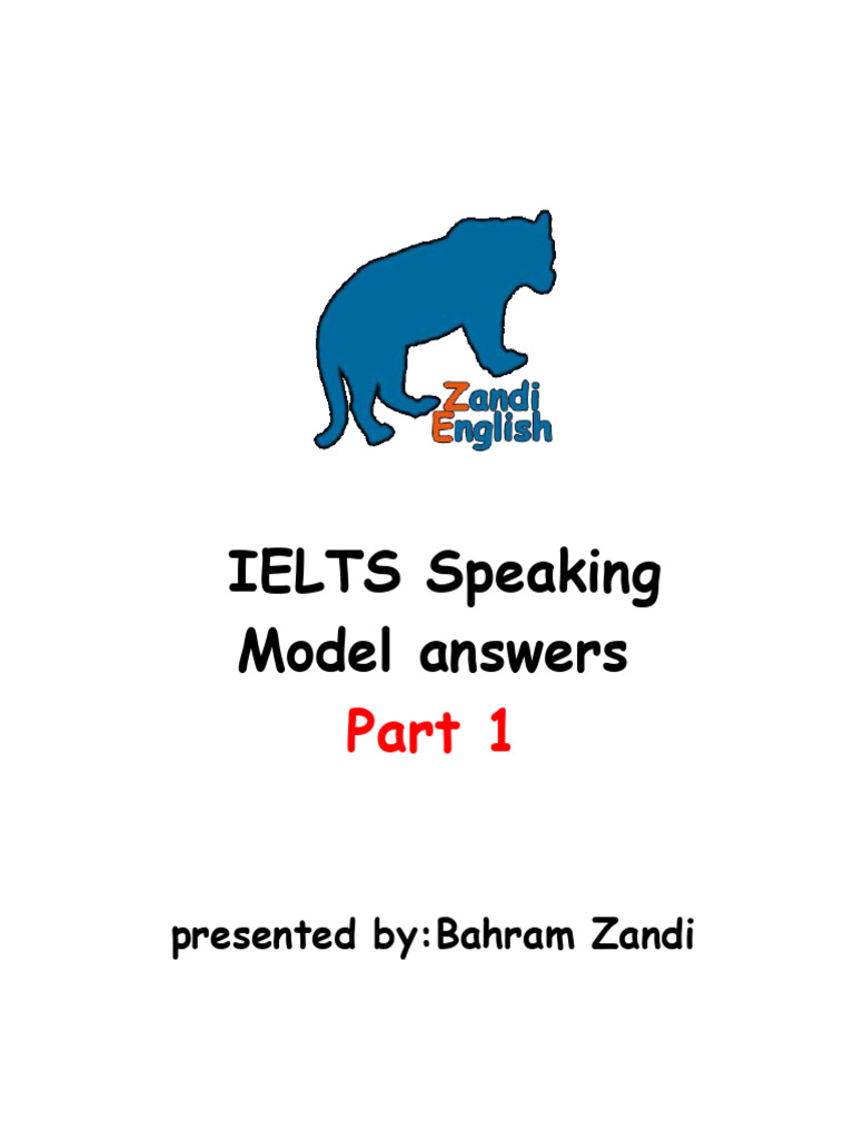 IELTS Speaking Part 1 Model Answers | PDF | Meal | News
