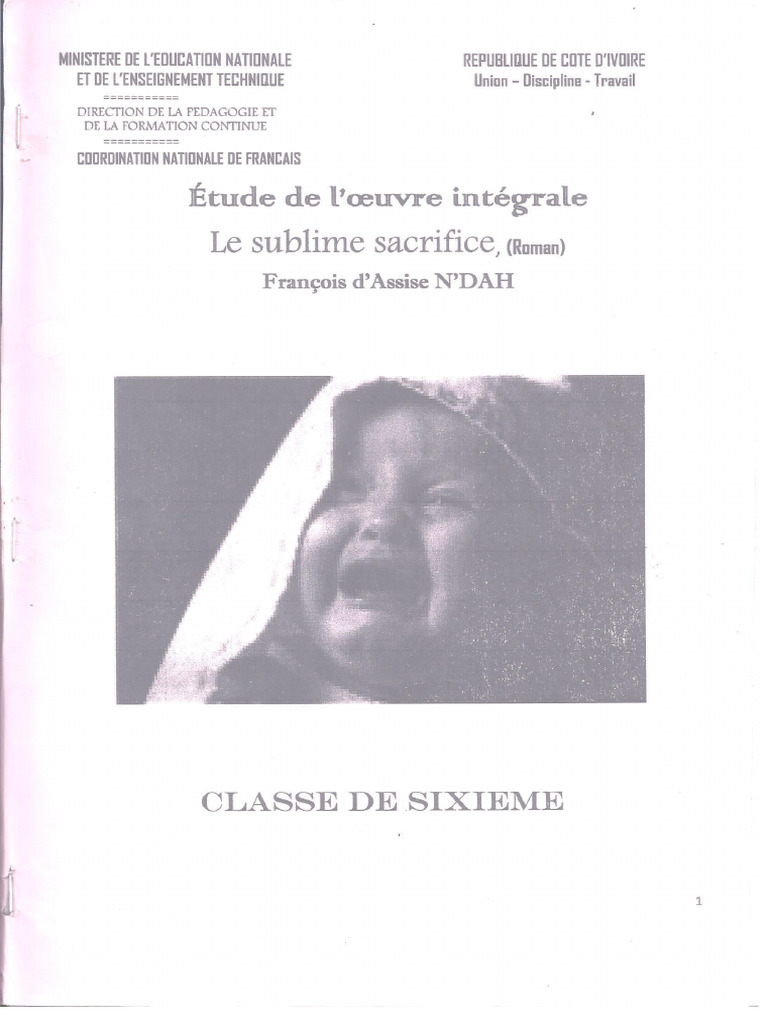 Facilitateur Le Sublime Sacrifice | PDF