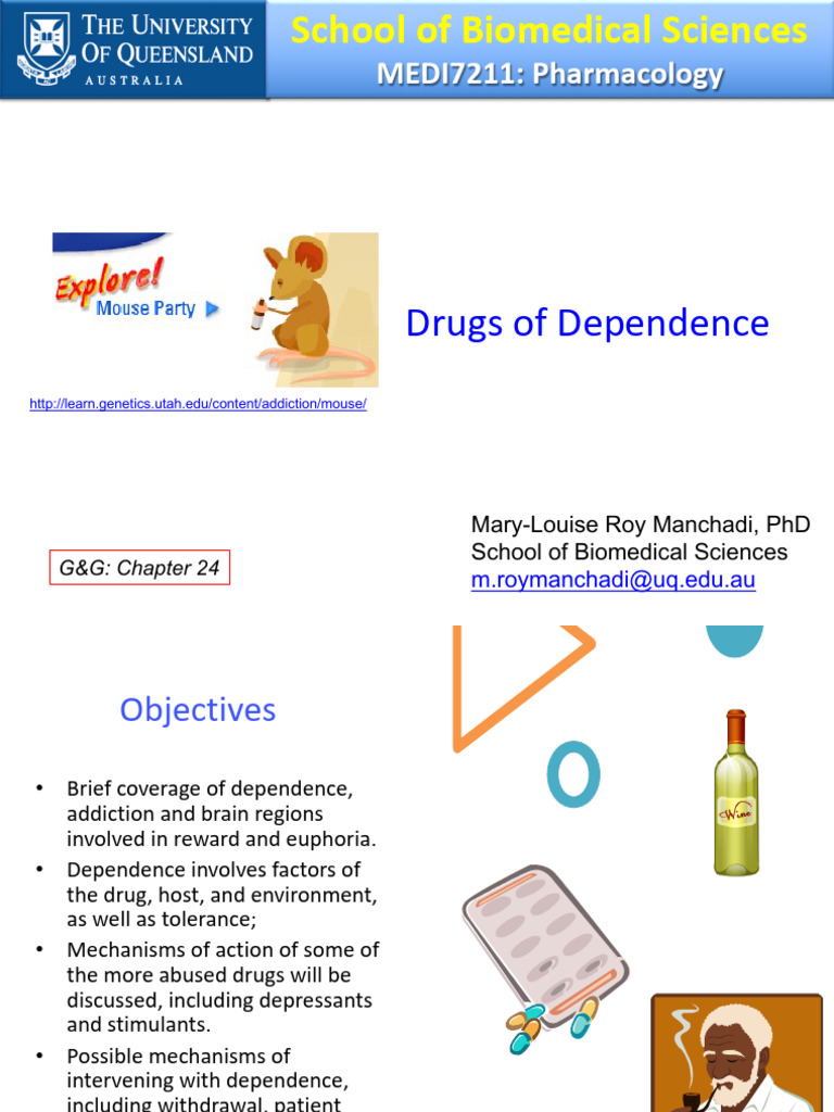 Drug Dependence | PDF | Substance Dependence | Opioid