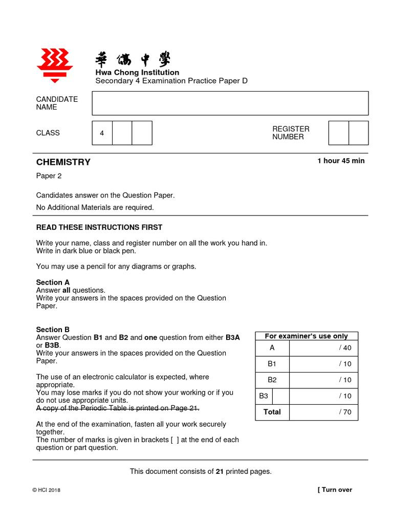 Set D - Paper 2 | PDF | Ammonia | Hydrogen Peroxide