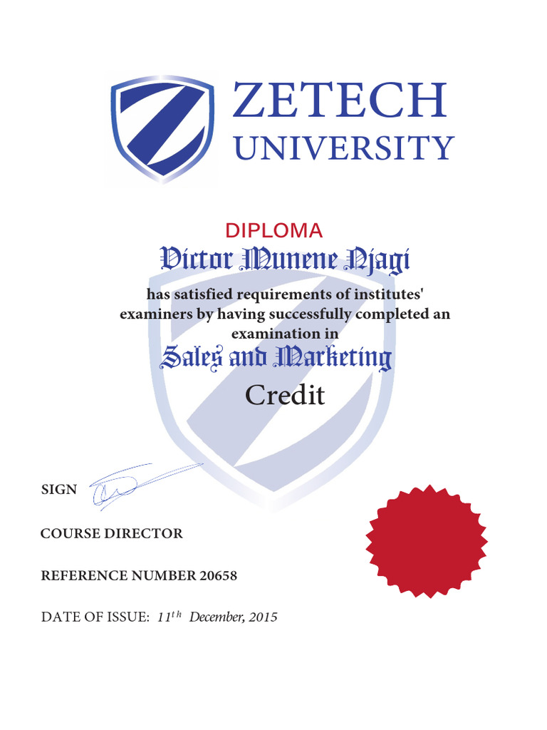 ZETECH 2 Victor | PDF | Business