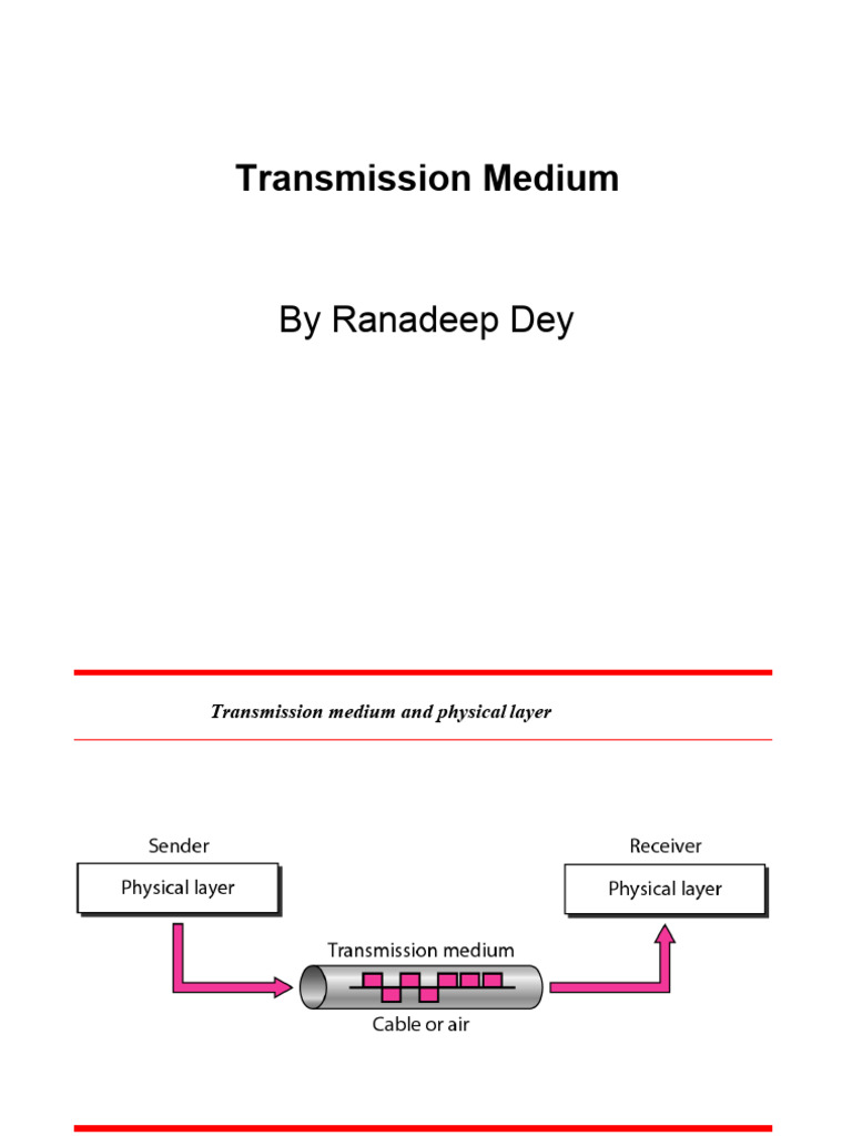 Transmission Media | PDF