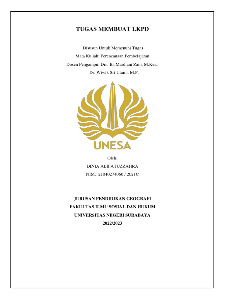 LKPD Final | PDF | Seni