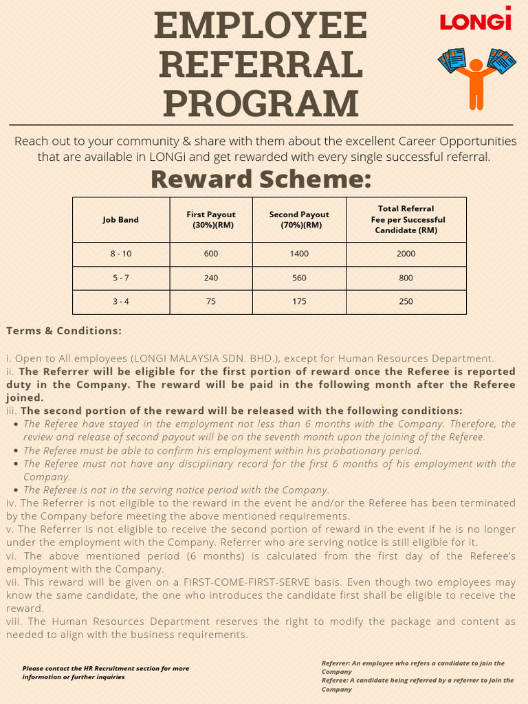 Employee Referral Program | PDF | Recruitment | Employment