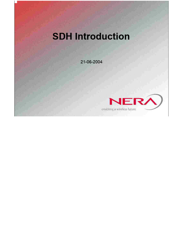 An Introduction To Synchronous Digital Hierarchy Book1 | PDF | Data ... An Introduction To Synchronous Digital Hierarchy Book1 | PDF | Data ...