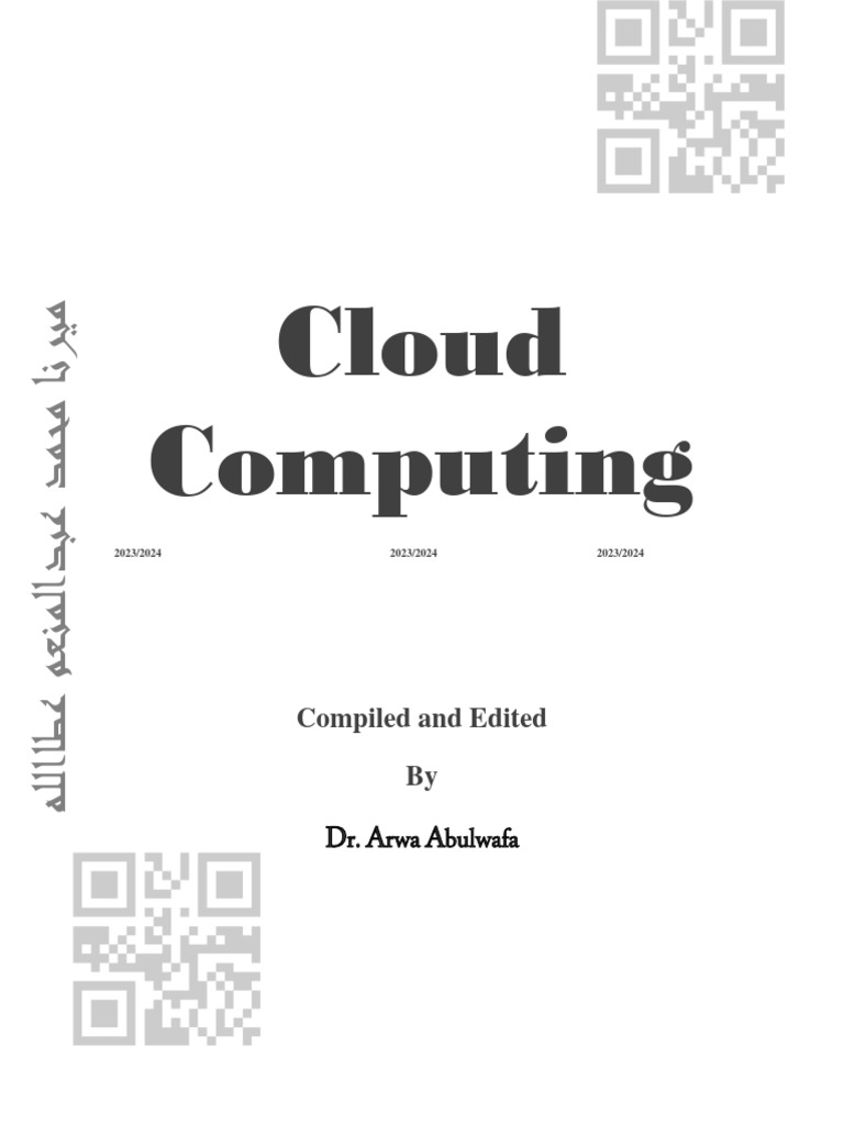 Cloud Computing Pdf Client Server Model Distributed Computing
