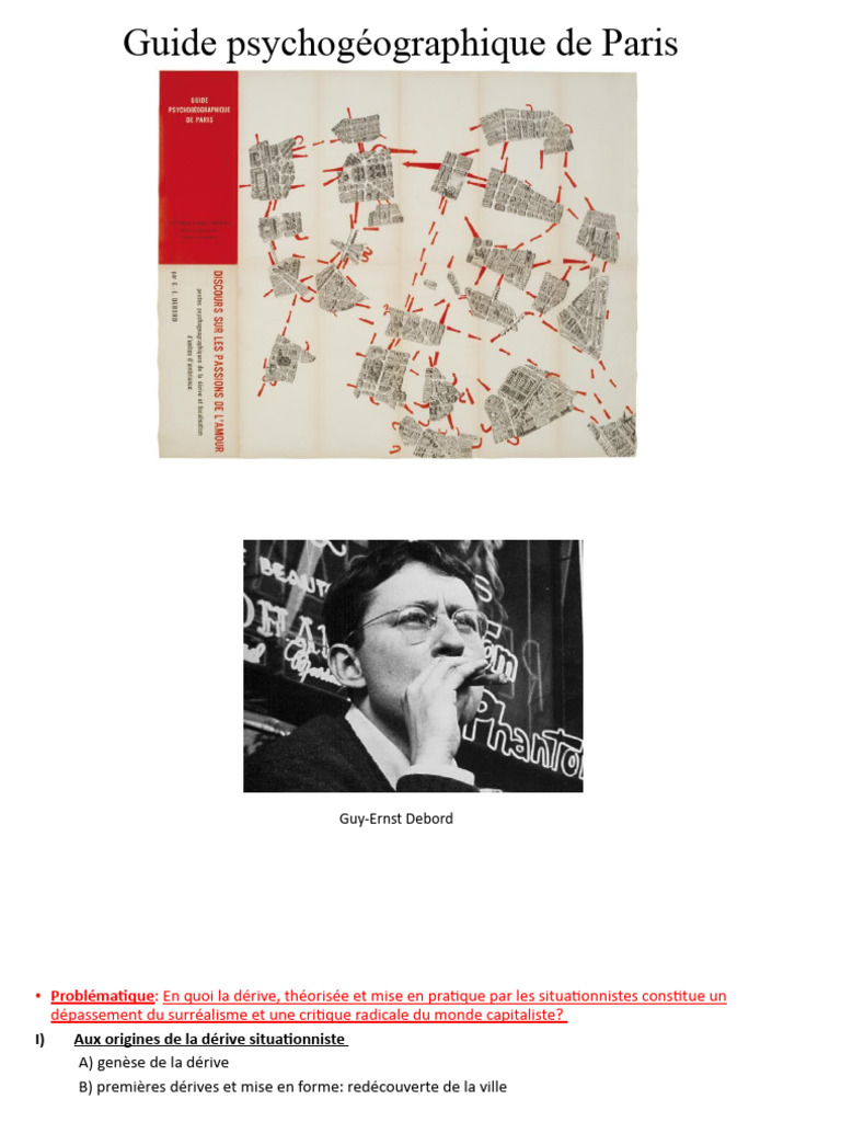 Dérive et psychogéographie à Paris | PDF | Internationale situationniste