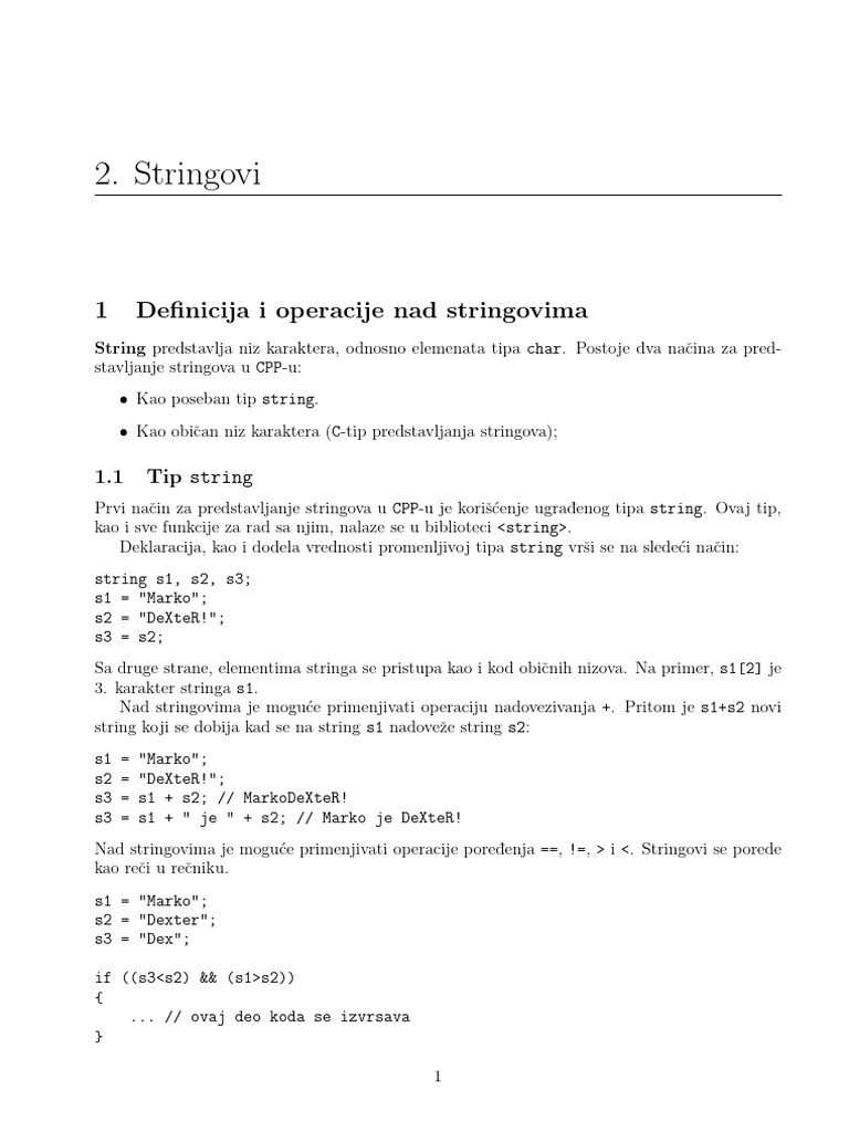 2 Stringovi - Teorija | PDF