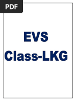 Evs Term 1 Ukg | PDF | Science & Mathematics | Technology & Engineering