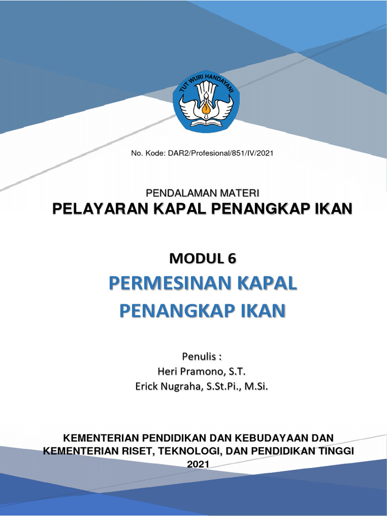 4623 - Mesin Penggerak Utama - Hendra Reza Saputra | PDF