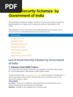 EPFO Social Security Notes | PDF | Welfare | Economies