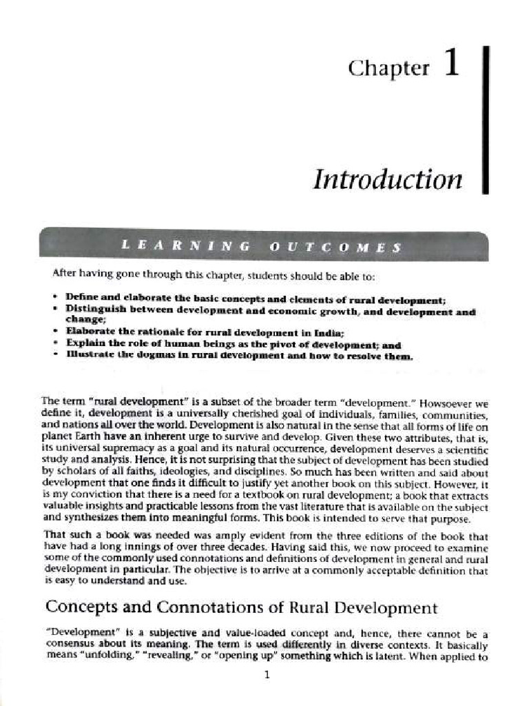 Rural Development | PDF