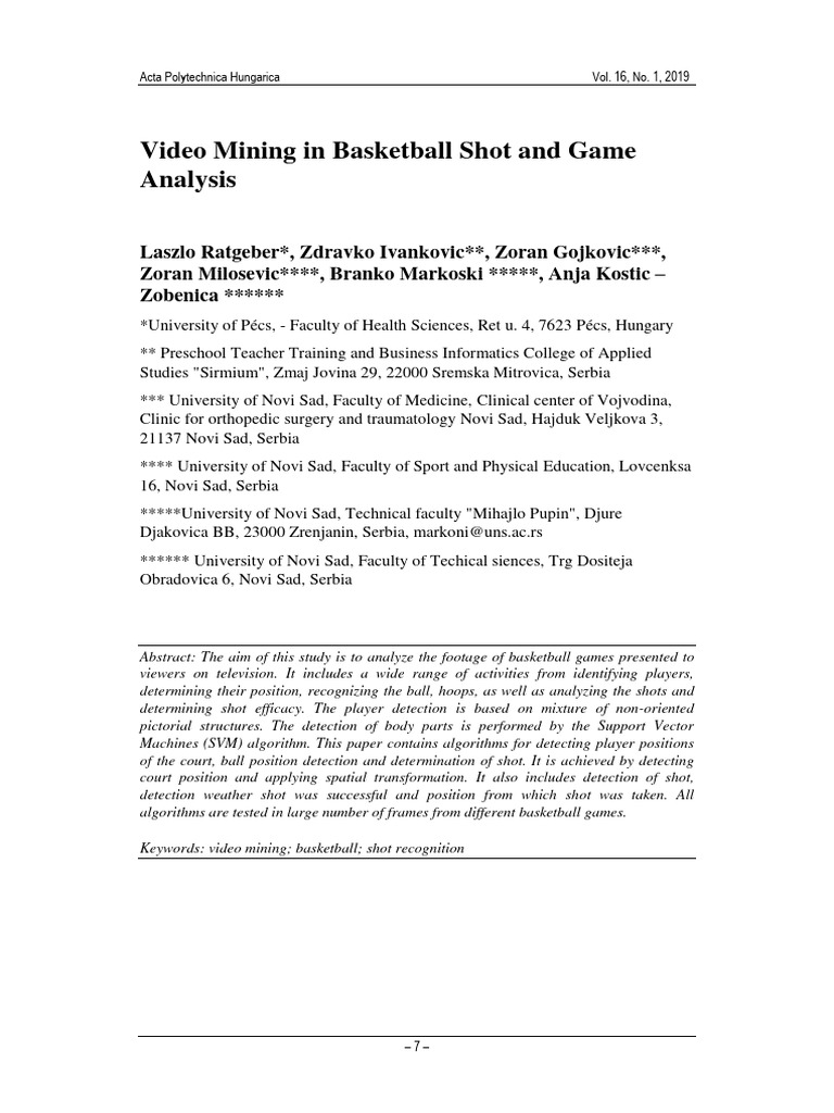 Ratgeber - Ivankovic - Gojkovic - Milosevic - Markoski - Kostic-Zobenica - Video Mining in ...