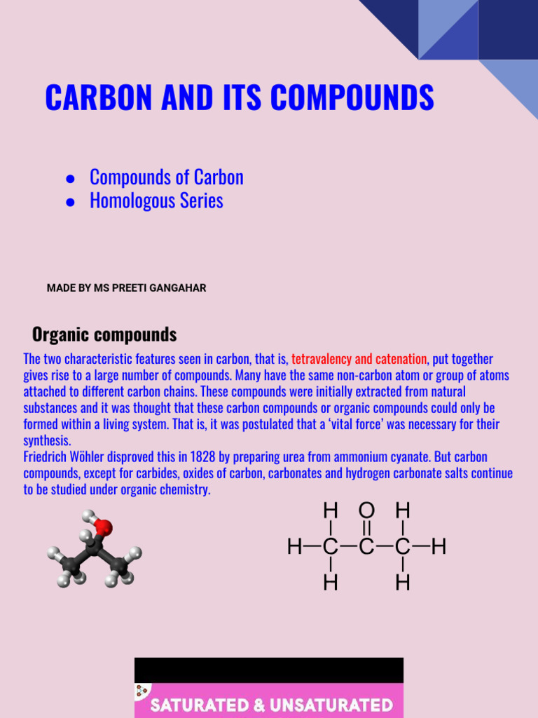 Capsule-2-CARBON AND ITS COMPOUNDS | PDF | Functional Group | Alkene