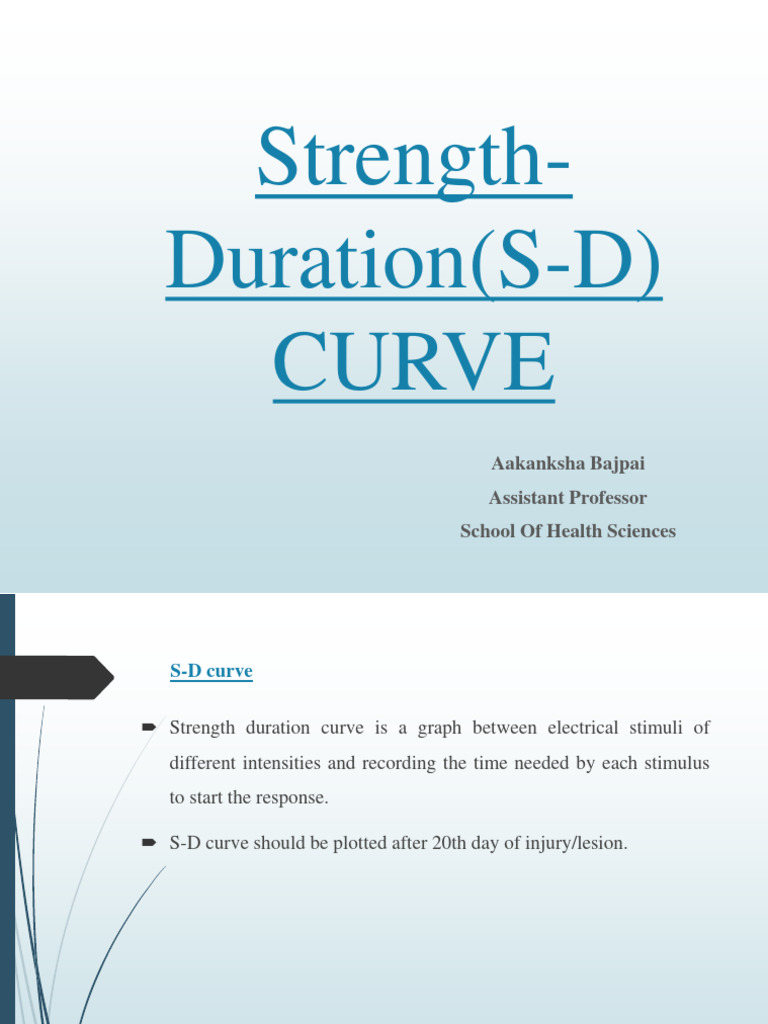 Electro Physiological Assessment SD Curve | Download Free PDF | Medical ...