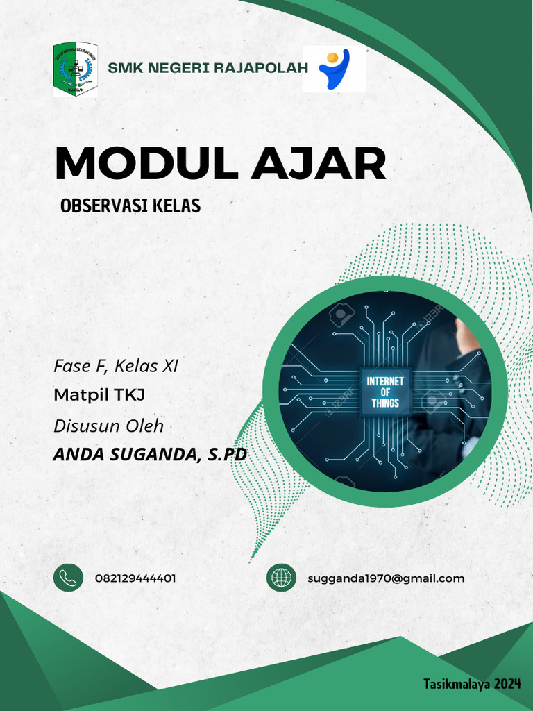 Modul Ajar MPP TKJ Fase F - Iot | PDF