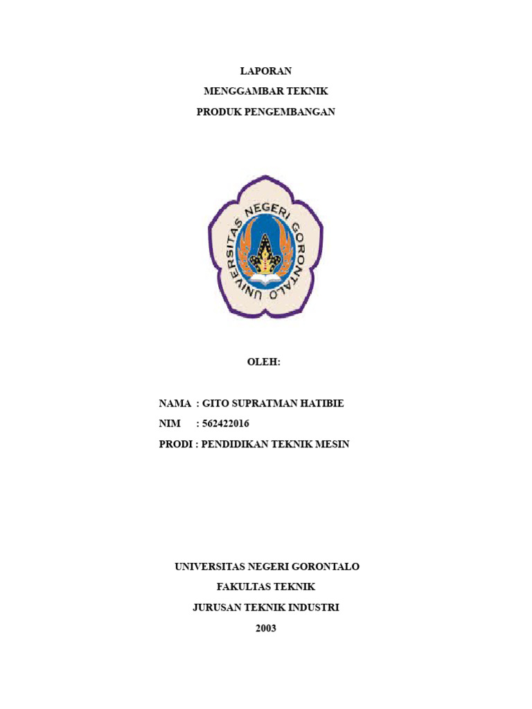 LAPORAN Gamtek Gito H | PDF | Seni