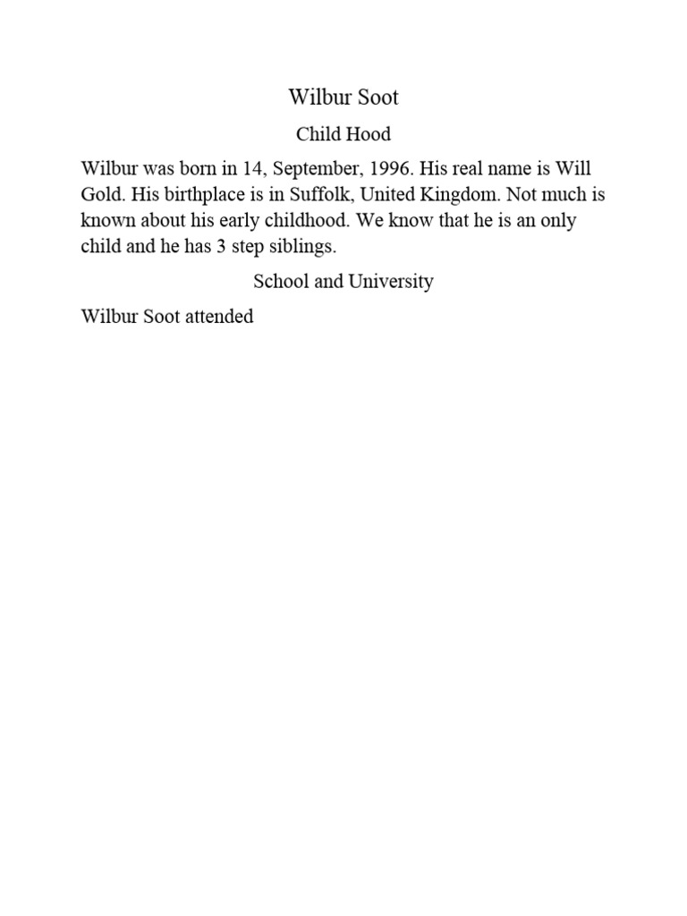 Wilbur Soot | PDF | History | Classics