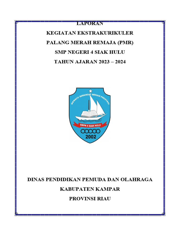 Program Kerja Uks 2024 Nurhidayati, S.PD., M. PD | PDF