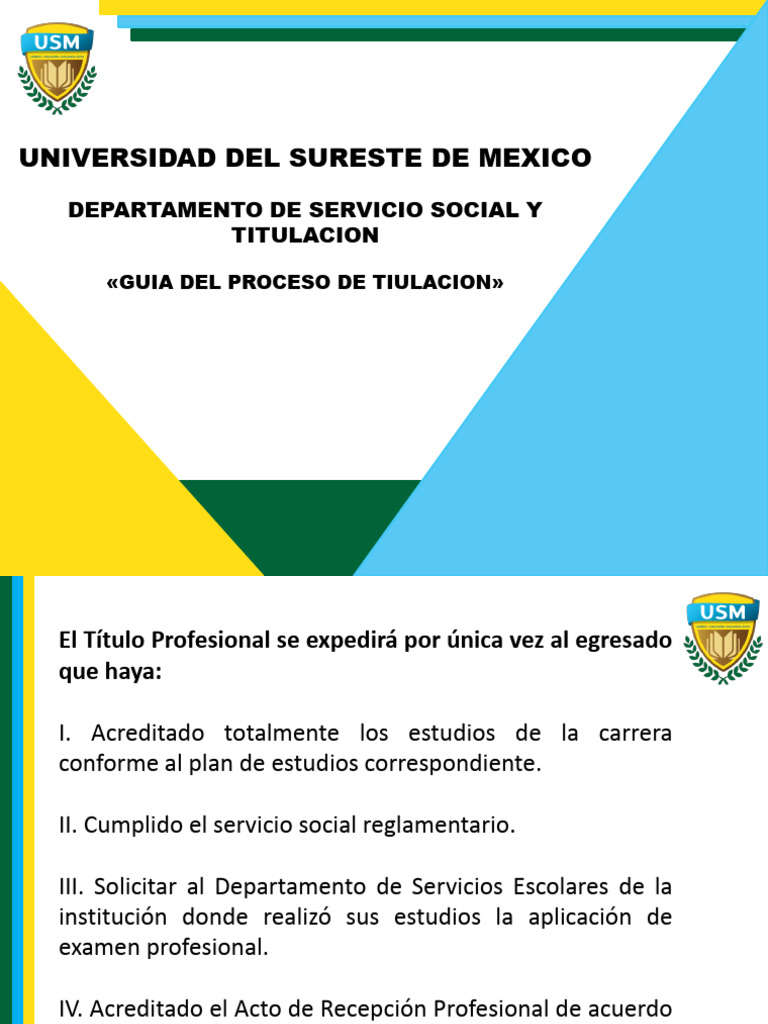 Guia del proceso de titulacion | PDF