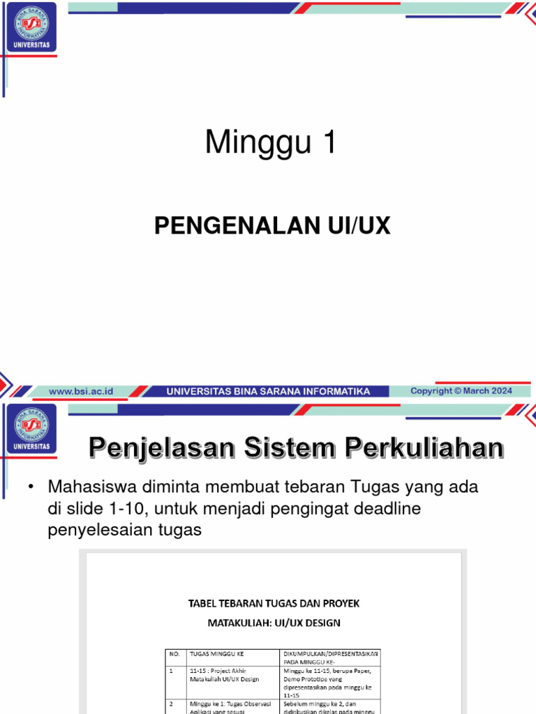 Minggu 1: Pengenalan Ui/Ux | PDF | Seni