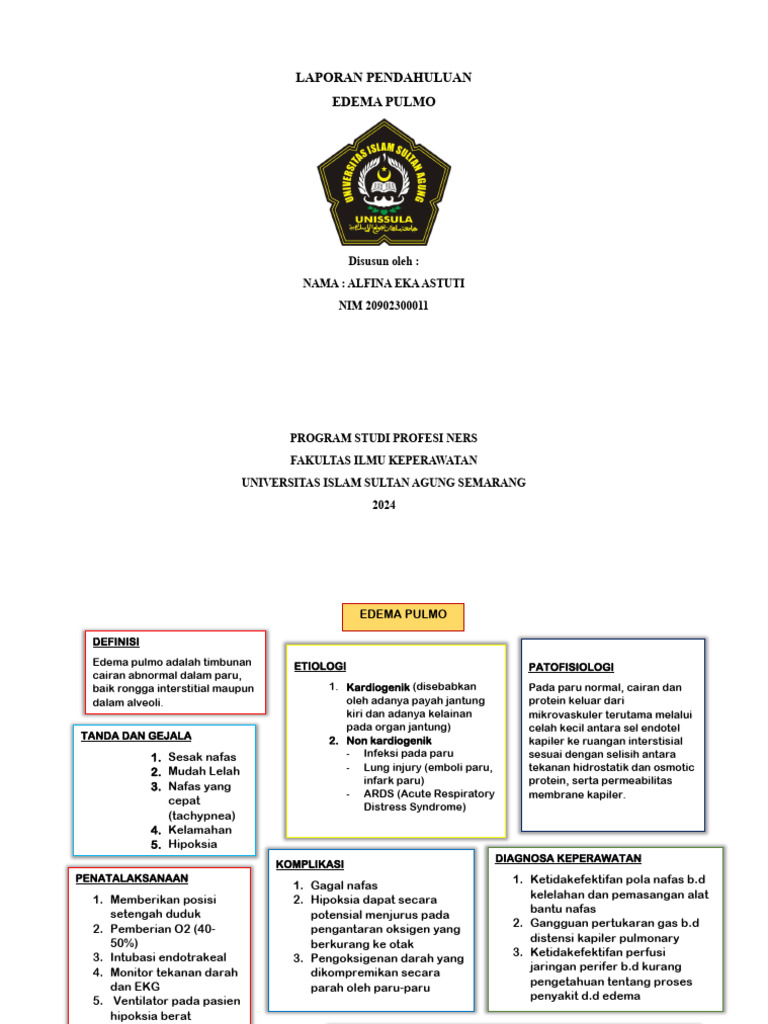 LP Igd Edema Pulmo | PDF
