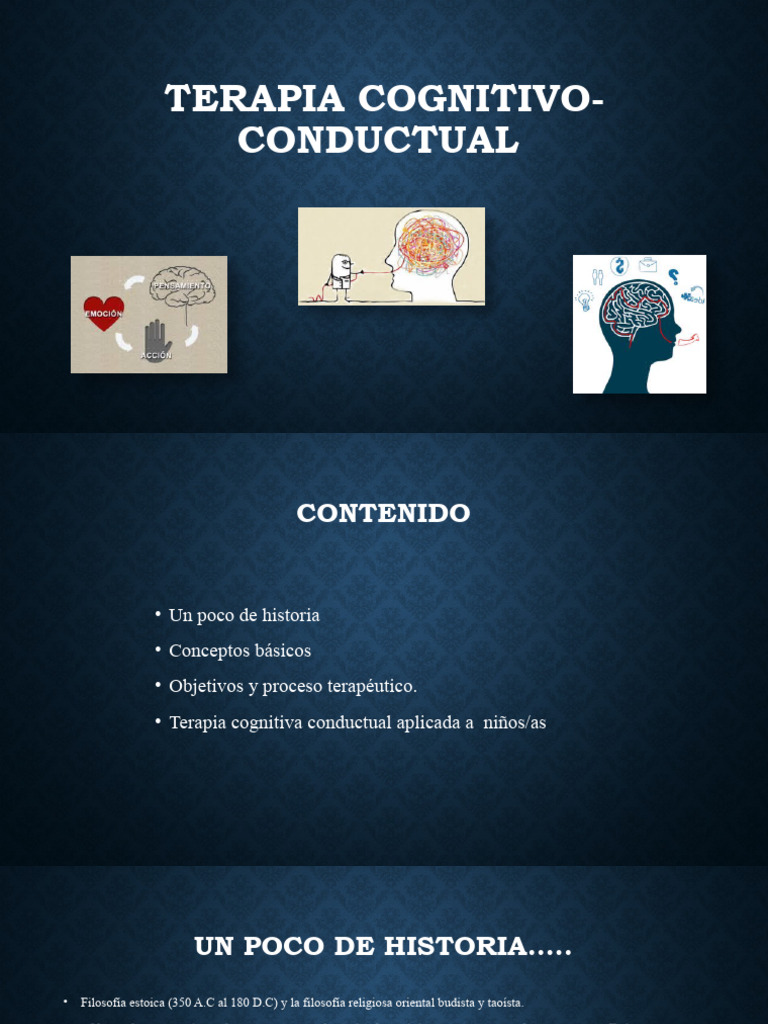 Terapia Cognitivo-Conductual 3 | PDF | Terapia de conducta cognitiva | Pensamiento