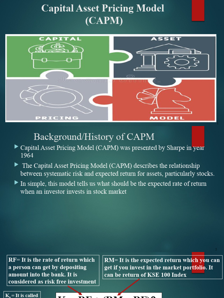 Lecture # 14 FM CAPM | PDF | Capital Asset Pricing Model | Financial Risk