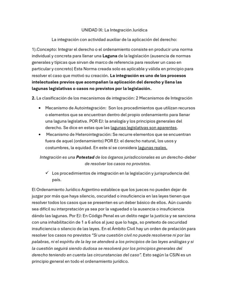 Resumen Unidad 9 INTRO DERECHO | PDF | Justicia | Crimen y violencia