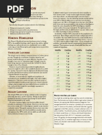 D&D 5E Commoner Economy Overview | PDF | Cost Of Living