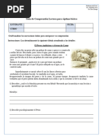 Cuadernillo Comprensión Lectora Futbol | PDF | Asociación de Futbol ...