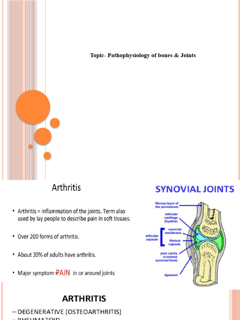 BONES AND JOINTS-PATHOPHYSIOLOGY | PDF