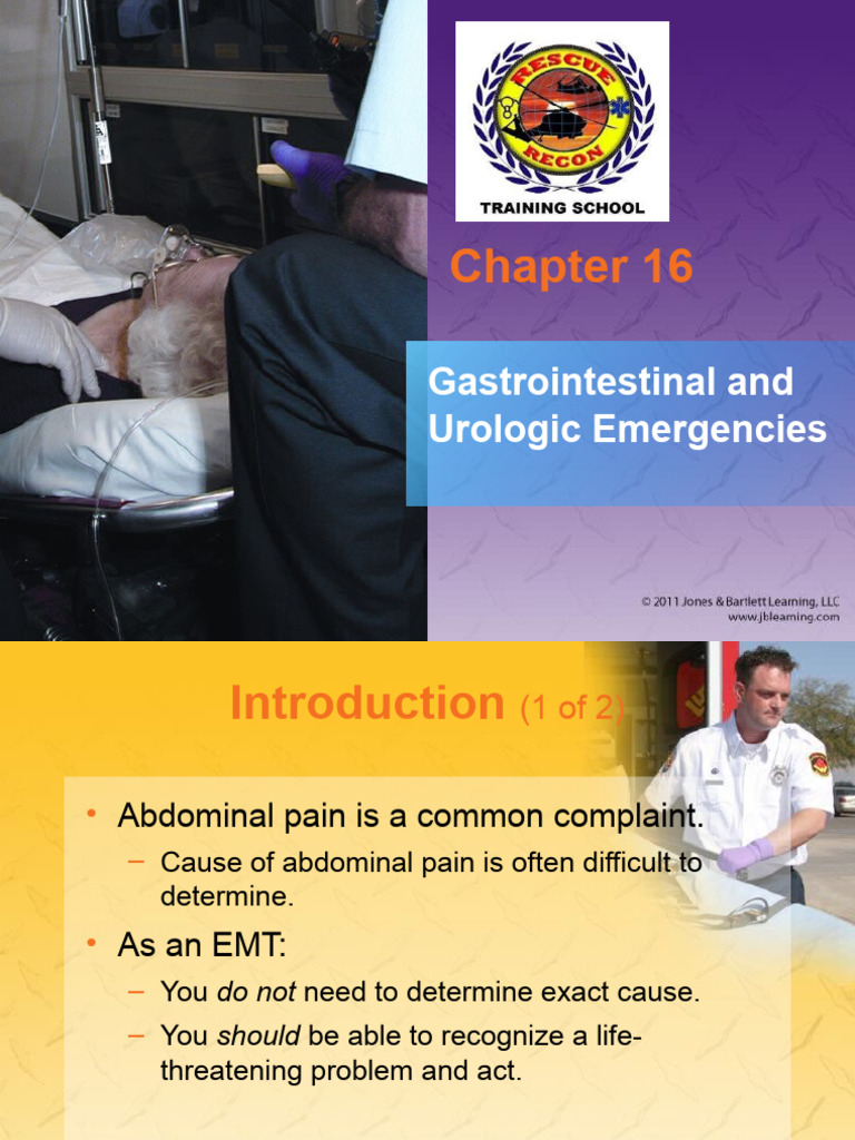 Chapter 16 Gastrointestinal and Urologic Emergencies | PDF | Human Body ...