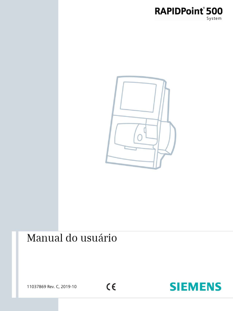 Manual do Sistema RAPIDPoint 500 | PDF | Tecnologia e Engenharia