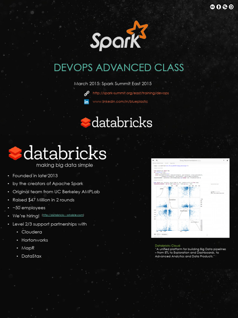 Devops Slides | PDF | Apache Spark | Cache (Computing)