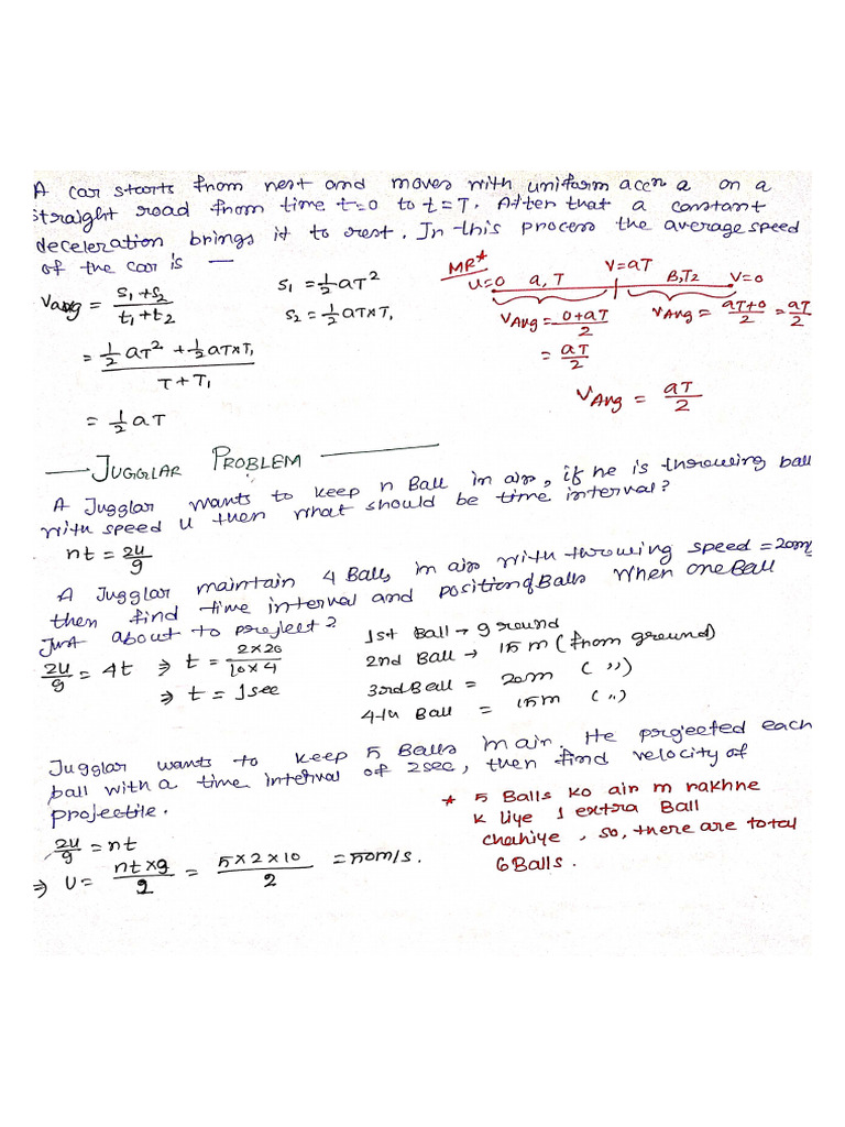 Graph (Kinematics) | PDF