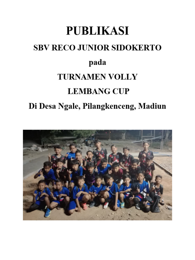 Publikasi-Sbv Reco | PDF