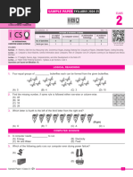 Icso Sample Paper Class-1 2025-26 | PDF | Computing