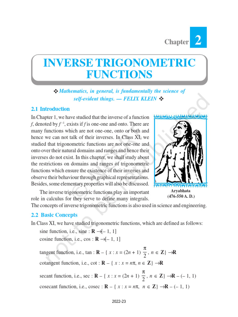 9_ch3(invertrigo+hy) | PDF | Trigonometric Functions | Function (Mathematics)