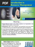 HRM Short Notes | PDF | Human Resource Management | Human Resources