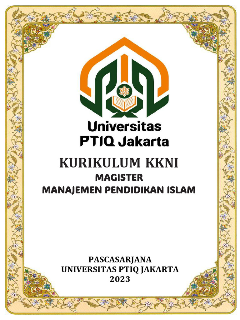 Kurikulum S2 MPI | PDF