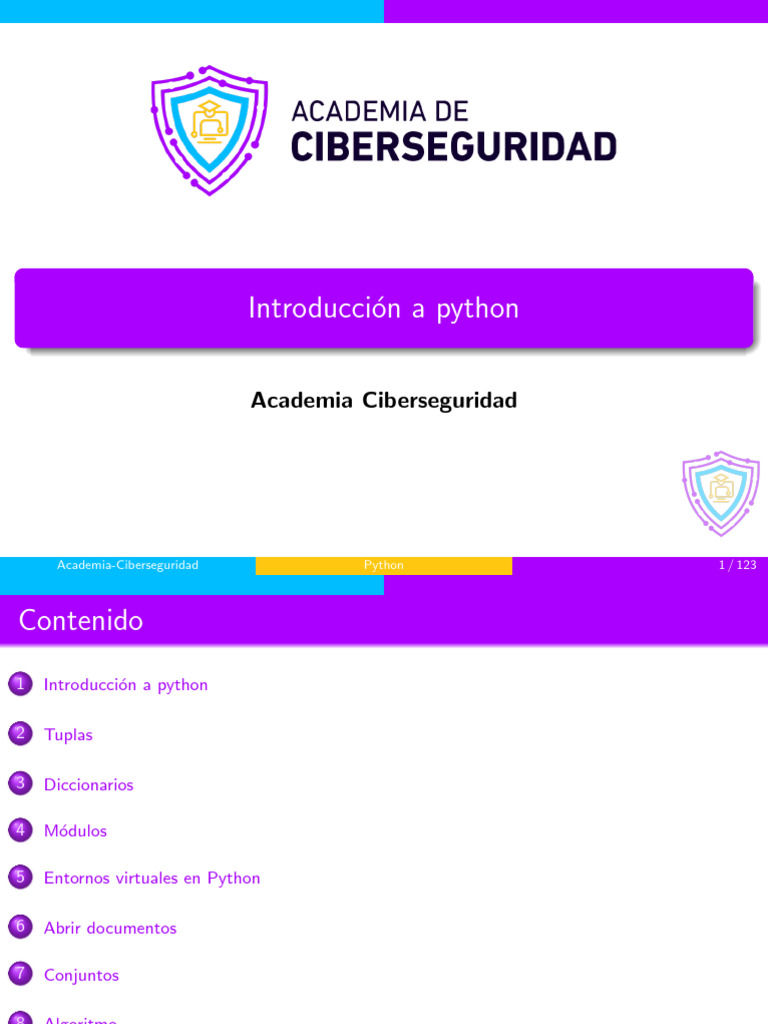 Introducción A Python 2024 | PDF | Python (lenguaje de programación ... Introducción A Python 2024 | PDF | Python (lenguaje de programación ...