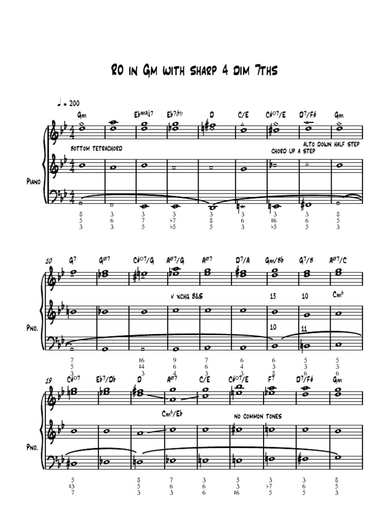 Rule of The Octave For Chapman Stick | PDF | Melody | Musical Instruments