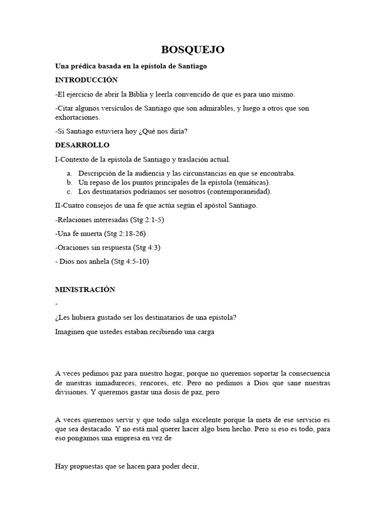 2 Bosquejo | PDF