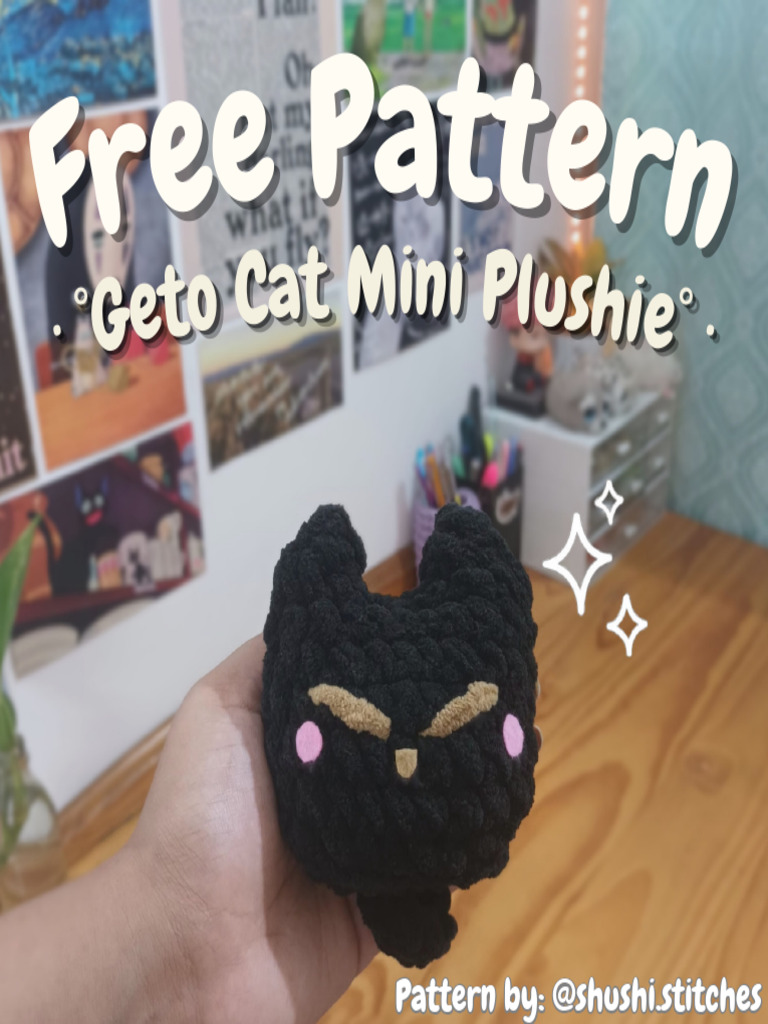 Geto Cat Crochet Pattern PDF | PDF | Crochet | Weaving